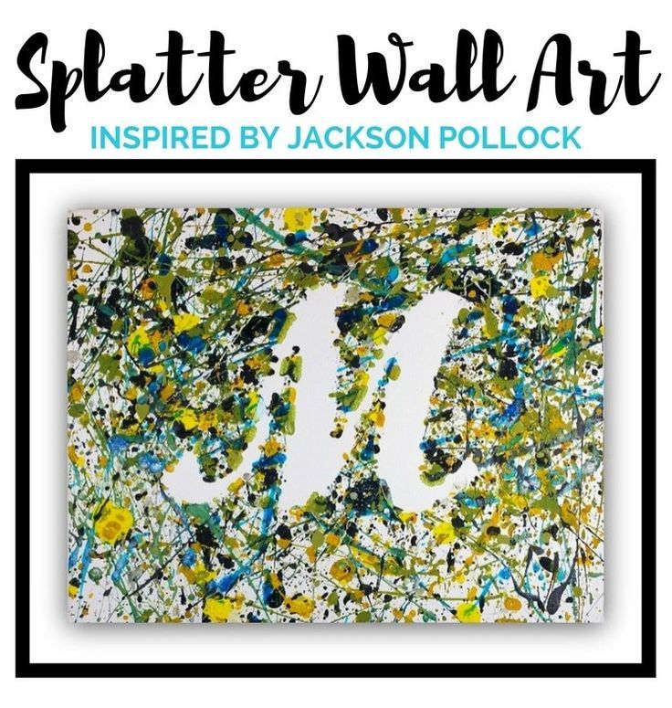 Hier ist ein lustiges abstraktes Kunstprojekt zum Besten von Kinder ...